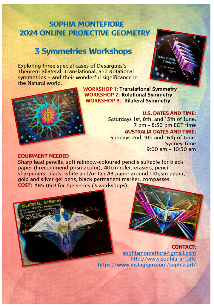 Online Projective Geometry Course - 3 Symmetries Workshops 2024 ...